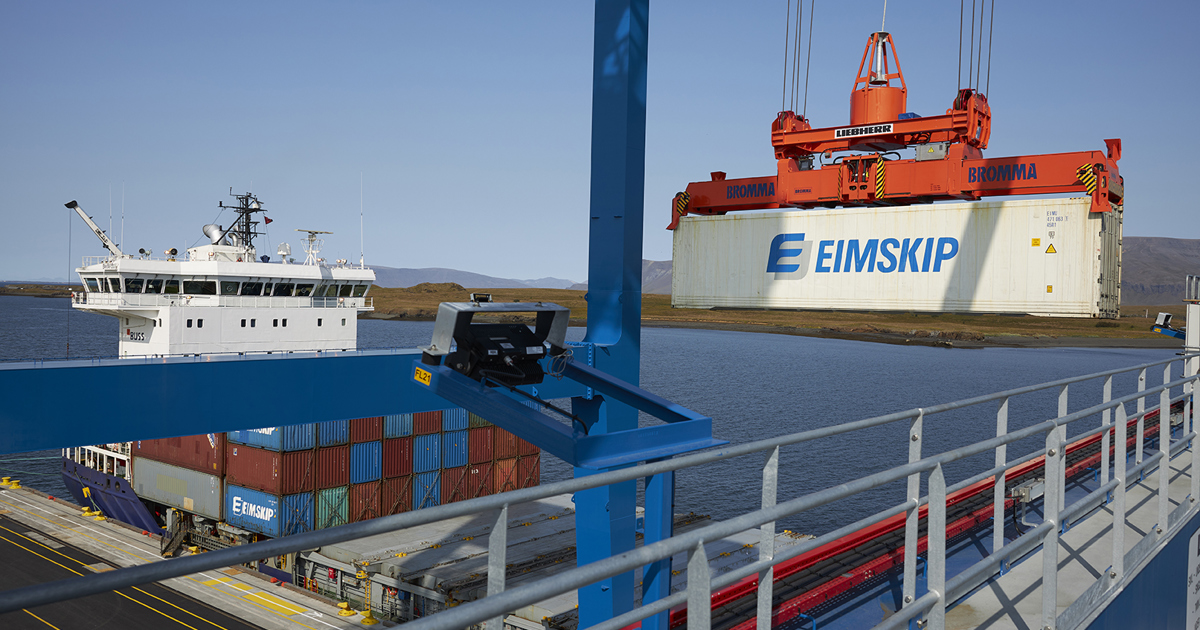 Allar siglinga- og dreifileiðir Eimskips innan Evrópu og Norður Ameríku eru opnar - Eimskip