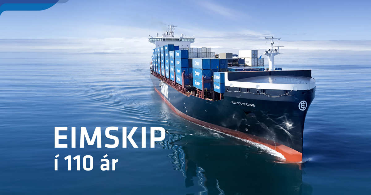Eimskip fagnar 110 ára afmæli - Eimskip